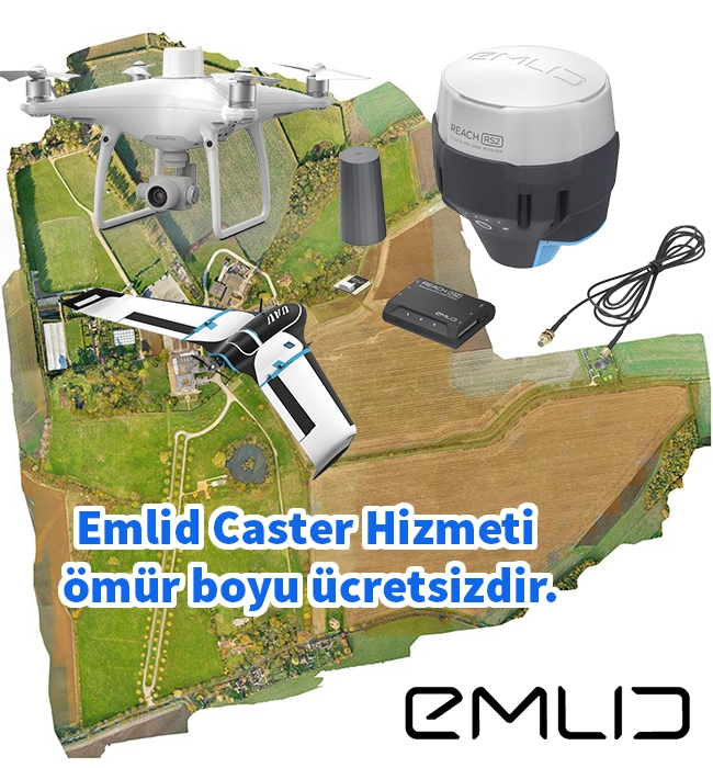 Emlid ücretsiz NTRIP Caster hizmetini piyasaya sürdüğünü açıkladı